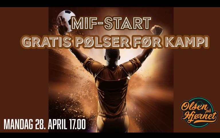 Gratis pølser før kamp (MIF-Start) // Olsen på Hjørnet | Tikkio