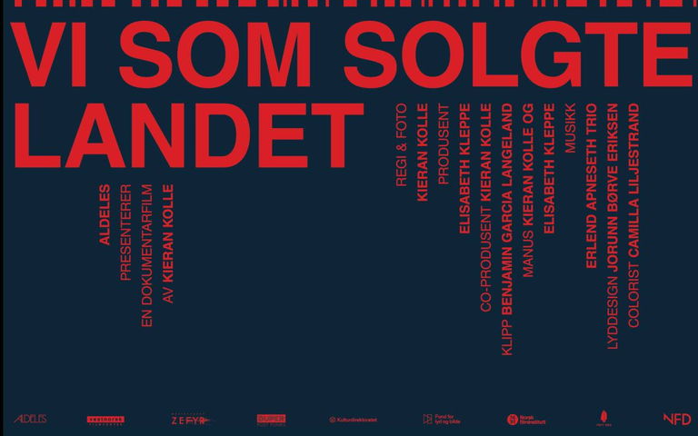 Film med mening "Vi som solgte landet" // Løvenvold x The North West ...