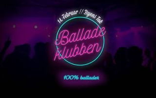 Balladeklubben på Byens Tak / Valentines Day Edition | Tikkio